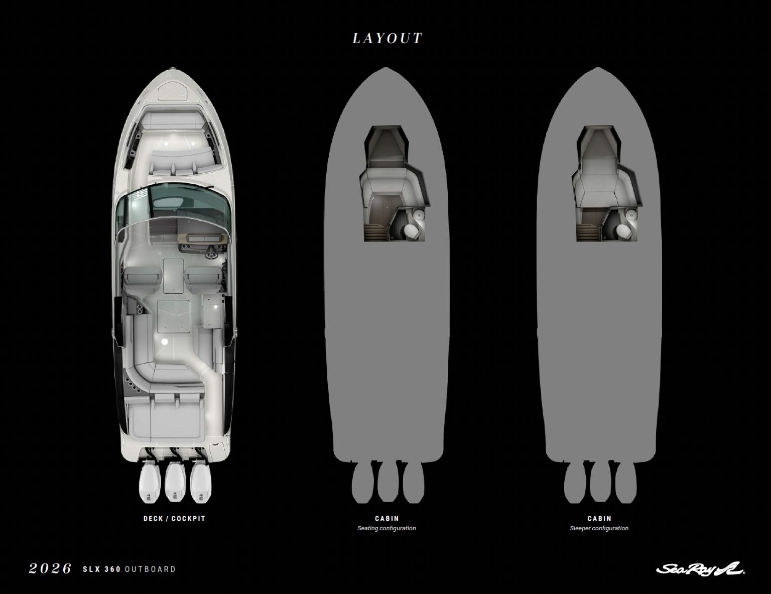 The new Sea Ray SLX 360 – PROPRIO BATEAU